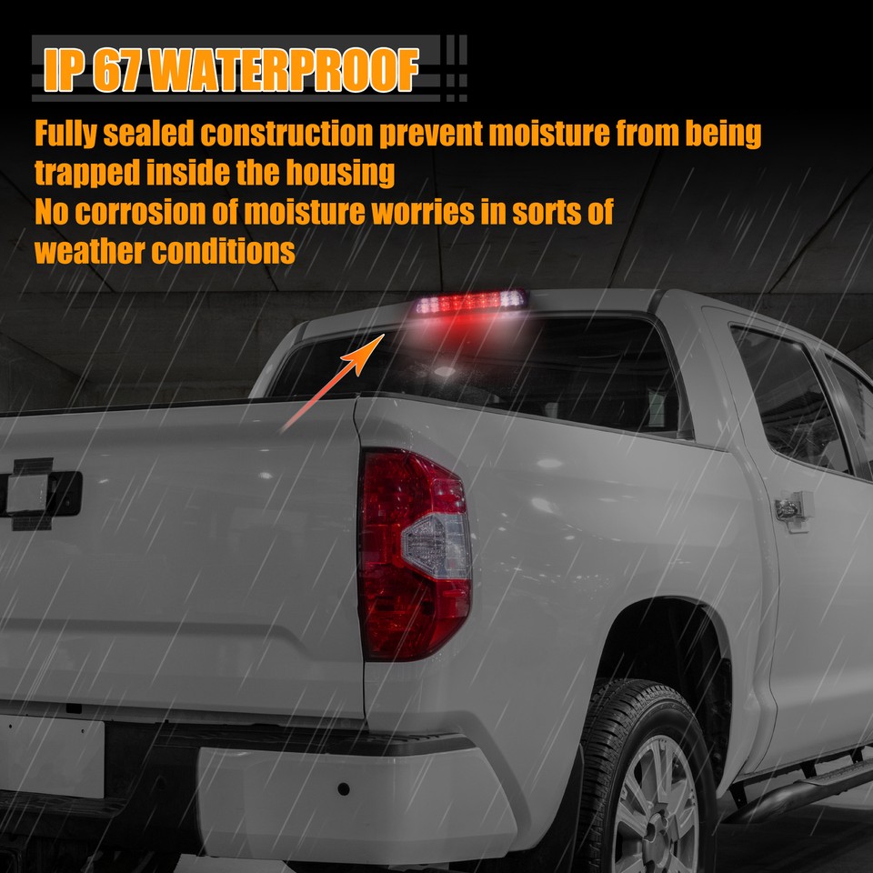 LED Third High Mount Brake Light 815700C051 for Toyota Tundra 2WD ABS ...