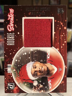 2021 Panini Donruss Rondale Moore Rookie Sweaters Memorabilia Relic RC ...