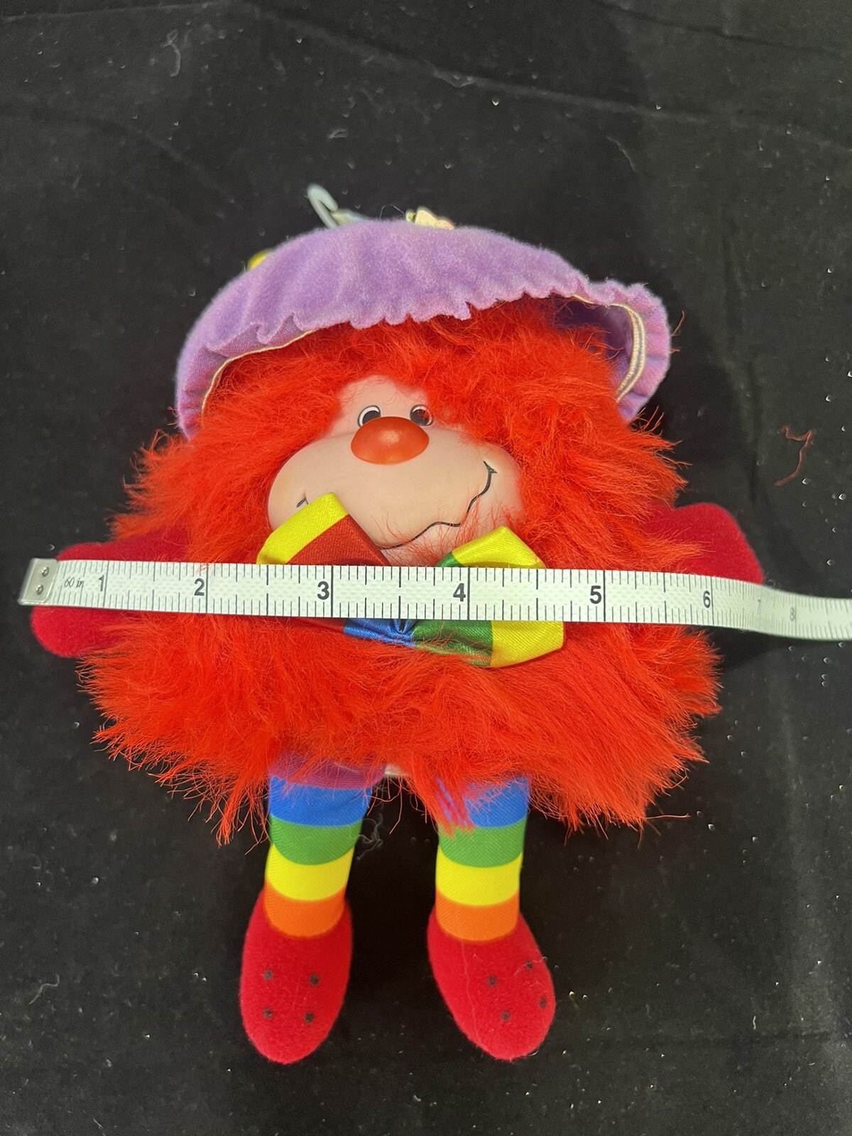 Rainbow Brite Sprite Romeo red purple hat Vintage 83 84 Hallmark Mattel ...