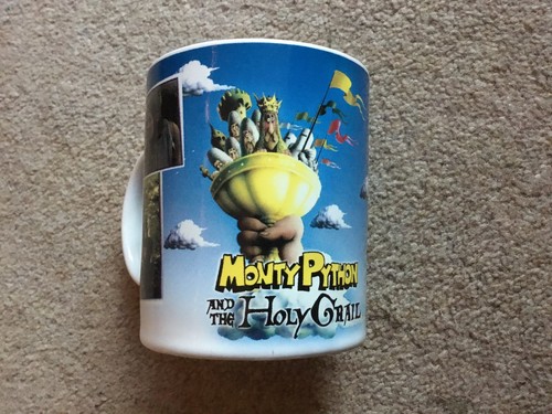 Monty Python And The Holy Grail Ceramic Space Enterprises Coffee White ...
