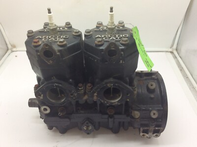 Arctic Cat OEM Short Block Motor Engine 1998-2002 ZL Bearcat Cougar 550 ...