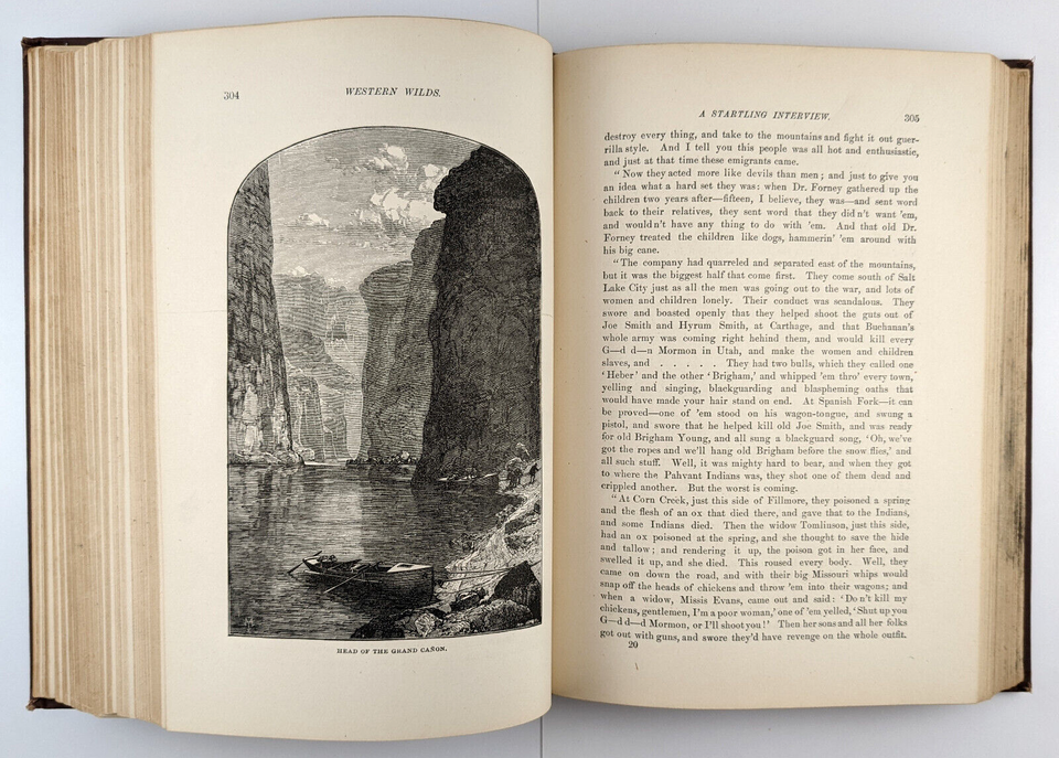 Western Wilds And The Men Who Redeem Them J H Beadle First Edition 1877 ...