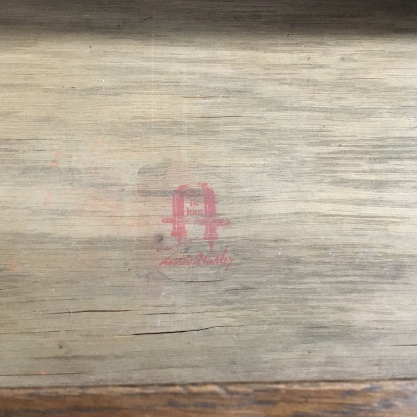 GUSTAV STICKLEY / SERVER / Signed in drawer Red Decal (1907) Catalog ...