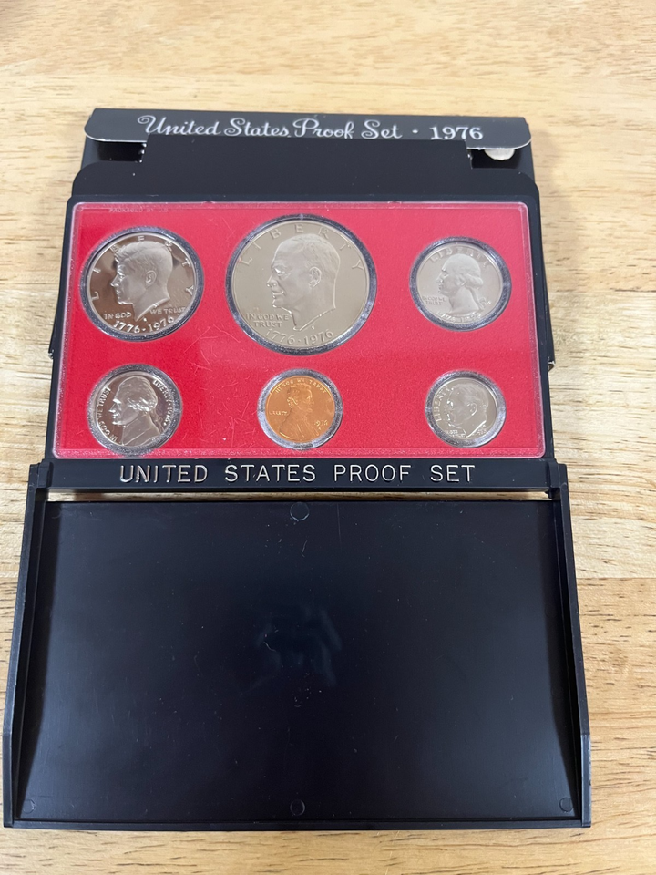 1976 U.S. Bicentennial Proof Set in OGP -- 6 TOTAL PROOF COINS! | eBay