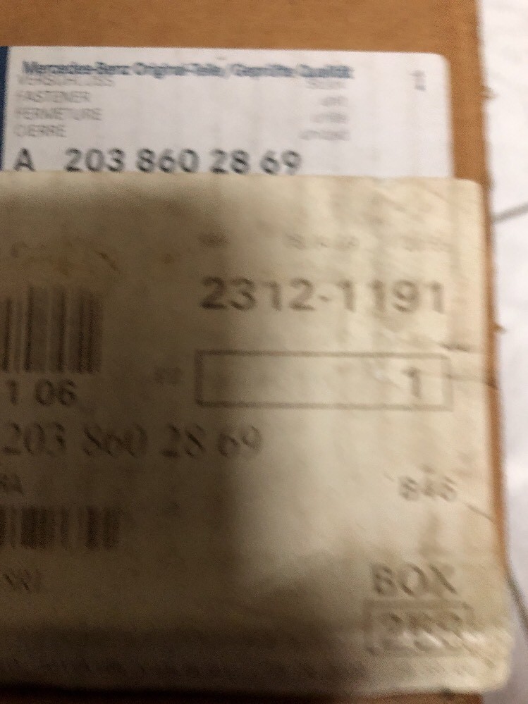 Pair Tendicintura Rear Mercedes Class C CLK 2038602769 2038602869 | eBay