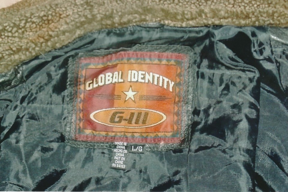 Global Identity Black Leather Jacket Men's Size Large (L) | eBay