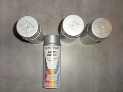 Bombe de peinture Gris métallisé - Duplicolor - 400 ml | eBay