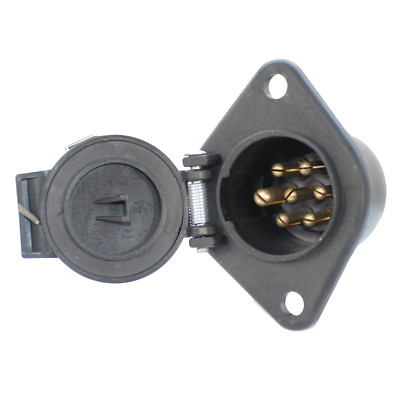 24V 7 Pin Trailer Socket Connector Adapter For Semi Trailer Truck ...