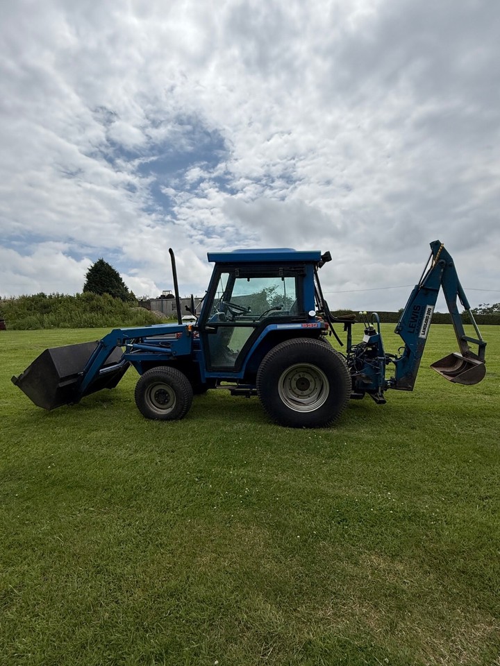 Iseki 530 compact tractor with loader and back actor which comes with 3 ...