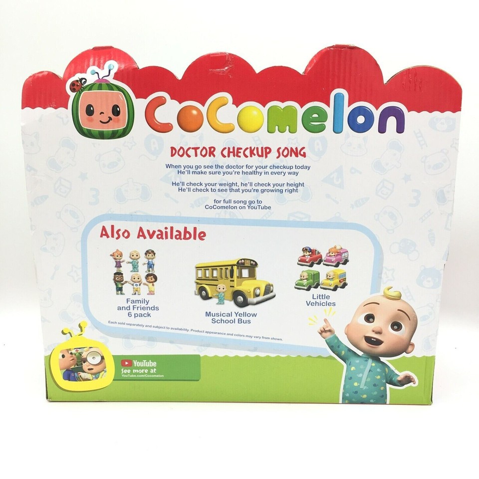 COCOMELON Musical DOCTOR CHECKUP SET CASE 4 PLAY PIECES Brand New | eBay