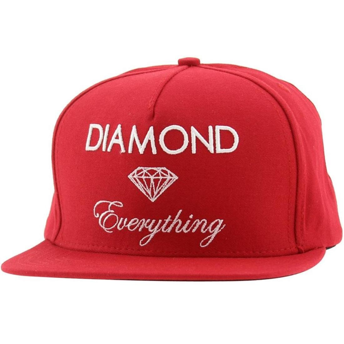 Diamond Supply Co Diamond Everything Snapback Cap (cardinal) | eBay