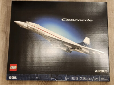 Lego 10318 Icons Concorde Airbus Plane (2083 pcs) Ships Now! | eBay