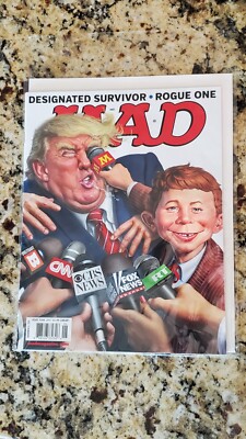 Mad Magazine #545 June 2017 Donald Trump "FREE SHIPPING"BAGGED ...