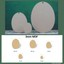Wooden Egg shapes MDF or plywood Easter egg craft blanks and cutouts | eBay