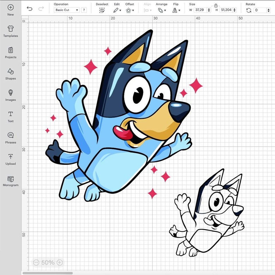 Bluey SVG, Bluey Cricut Designs, Bluey Clipart, Cut Files, SVG for ...