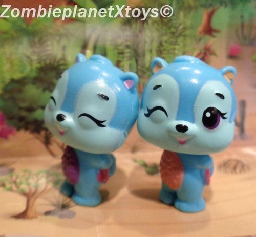 HATCHIMALS COLLEGGTIBLES FIGURE SEASON 3 BLUE CHIPADEE TWINS CHIPMUNKS ...