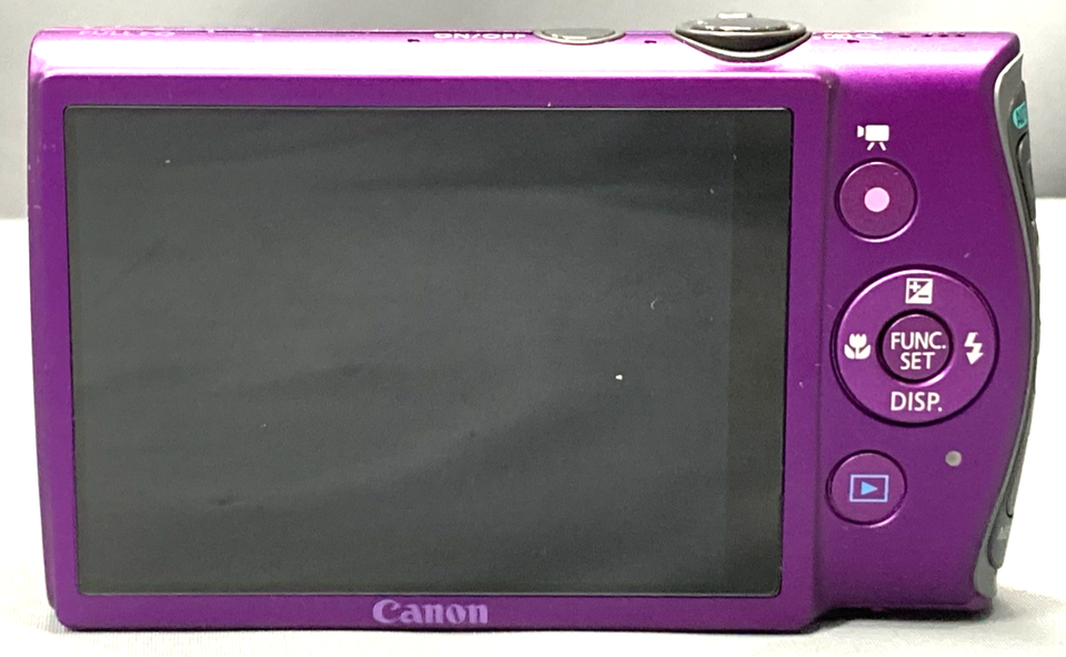 Canon IXY 600F 12.1MP Compact Digital Camera Purple【1dayshipping】【From ...