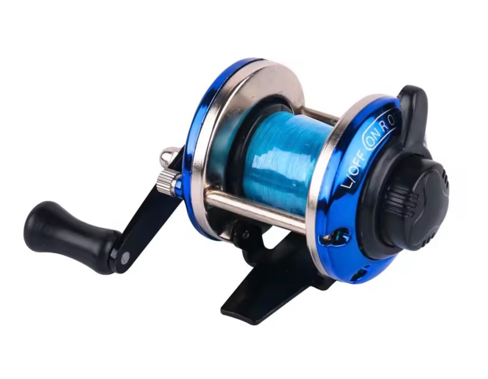 Sea Fishing Reel - Very Small Drum Reel For Boat Ice Pier Rock ...