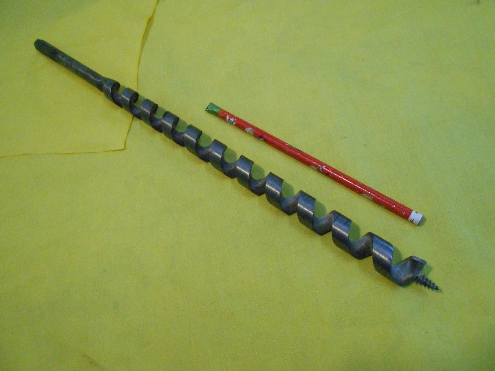 IRWIN SPEEDBOR AUGER BIT 7/16 hex x 13/16" x 17 1/4" wood boring ship ...