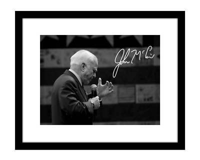 John McCain 8x10 Signed Photo Print Autograph American Senator Maverick ...