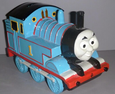 THOMAS THE TANK CERAMIC BANK Piggy Bank Starfront Ltd Edition 2014 ...