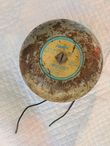 Edwards 435-6G1 Adaptabel 24VDC , 0.62A Vintage Fore Alarm Signal Bell ...