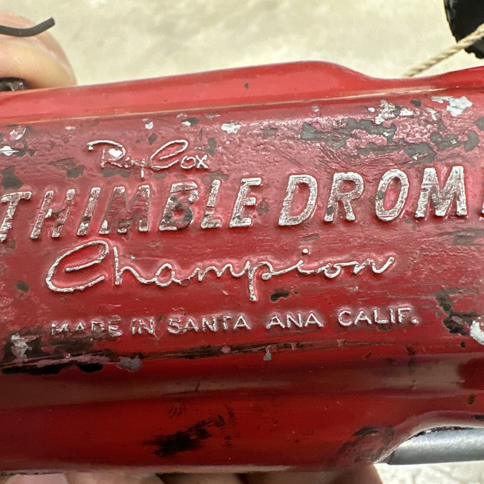 Vintage Roy Cox Thimble Drome Champion Tether Car As Is | eBay