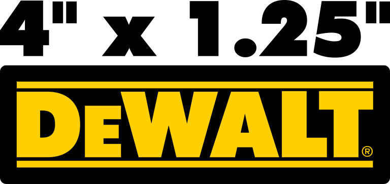 PACK OF TEN DEWALT TOOLS DECAL LABEL STICKER VINYL TOOL BOX TRUCK ...
