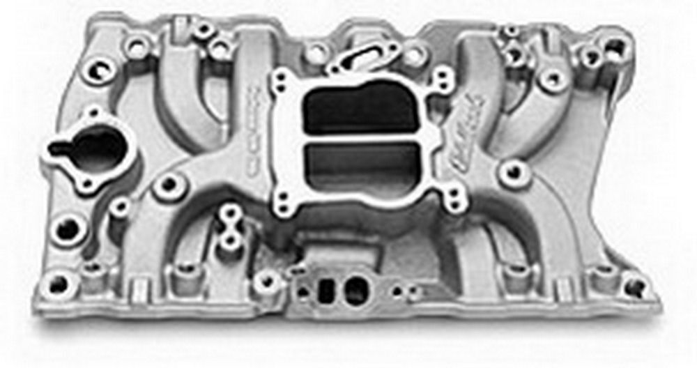 Edelbrock 3711 Performer Intake Manifold for Small-Block Oldsmobile 350 ...