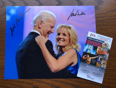 Signed Joe & Jill Biden Autographed 8x10 JSA COA | eBay