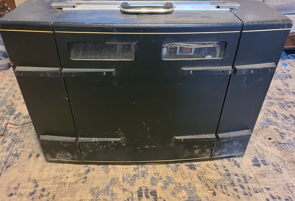 Vtg Westinghouse Stereophonic High Fidelity Tube Record Player Model 57 ...