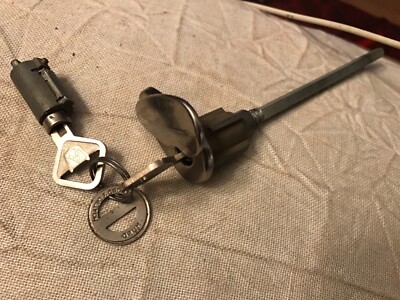 1949 1950 1951 Ford DOOR LOCK w/2 LOGO KEYS vtg 1940s 50s NOS ignition ...