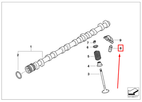 NEW BMW X3 E83 HYDRAULIC VALVE LIFTER 11337605330 7605330 ORIGINAL | eBay