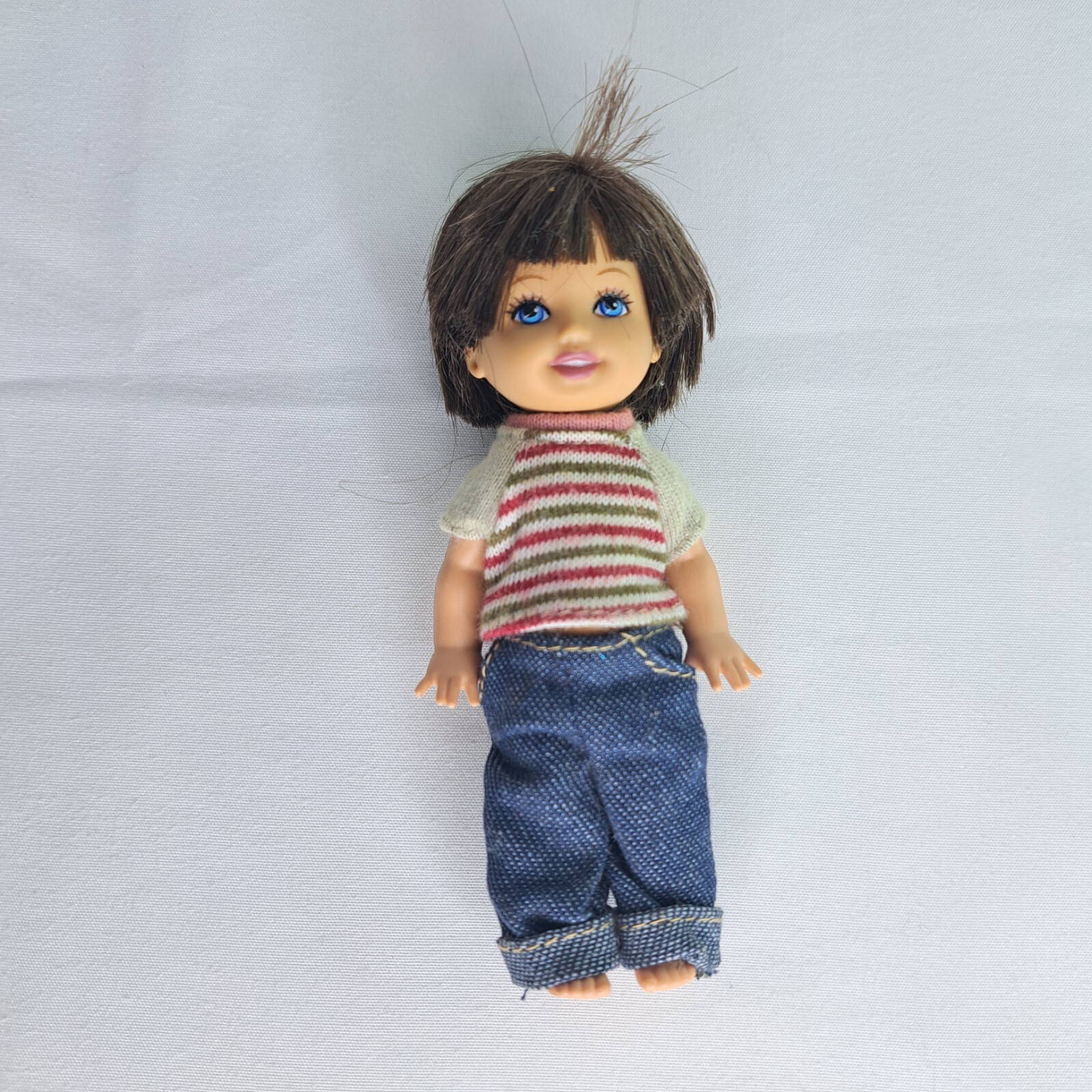 Barbie Happy Family Ryan Doll Neighborhood Toy Birthday Striped Shirt ...