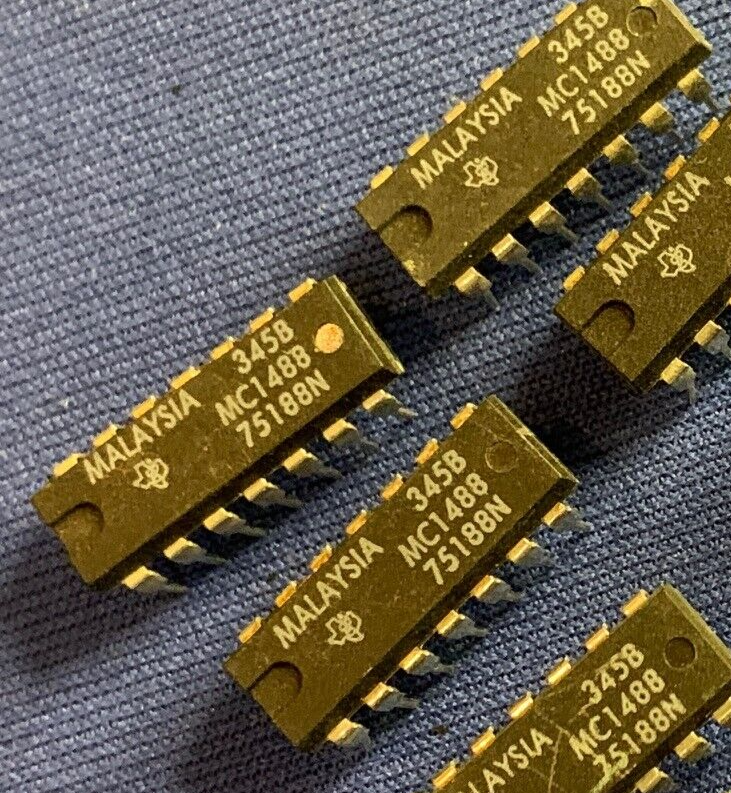 MC1488 TI 1488N SN75188N 14-PIN DIP RARE! LAST ONES QTY-1 | eBay