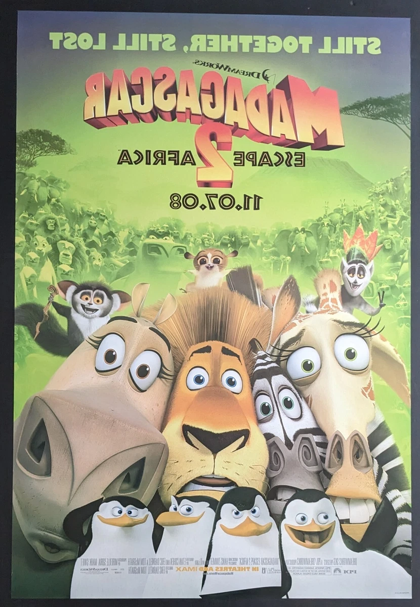 Madagascar 2 Movie Poster