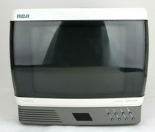 Vtg RCA PVM035 Portable 3.5” Color TV W Video Input Classic Gaming 1986 ...