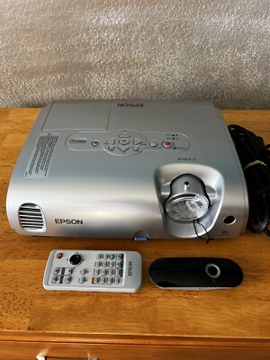 Epson EMP-S3 LCD Projector w Soft Case, Remote & Laser Pointer Tested ...