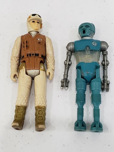Star Wars Vintage Figure Rebel Soldier and Droid LFL 1980 HK | eBay