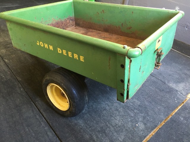 John Deere Model 80 Dump Cart for Lawn & Garden Tractors | eBay