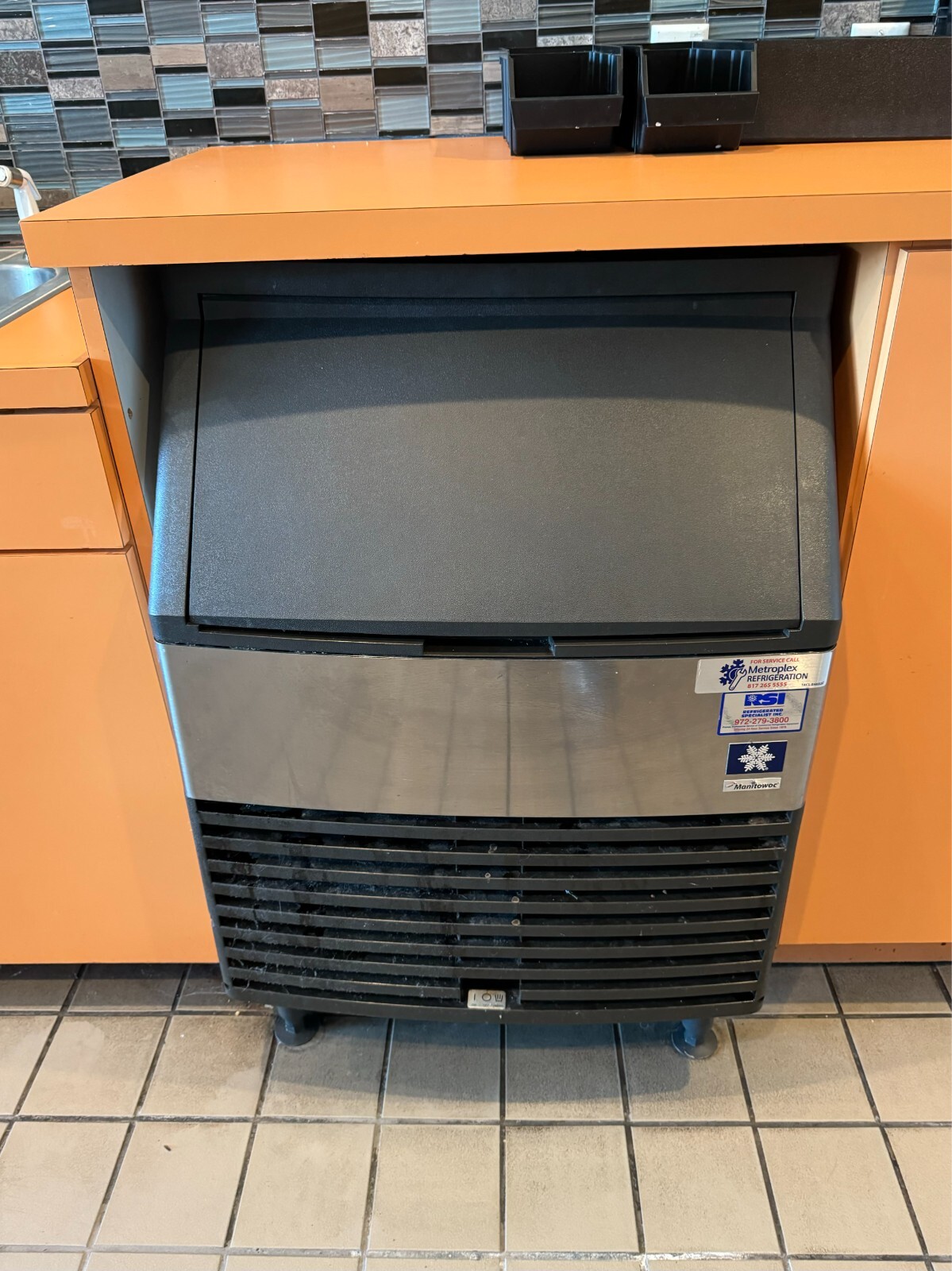 Manitowoc QY0134A Undercounter Half Dice Ice Maker | eBay