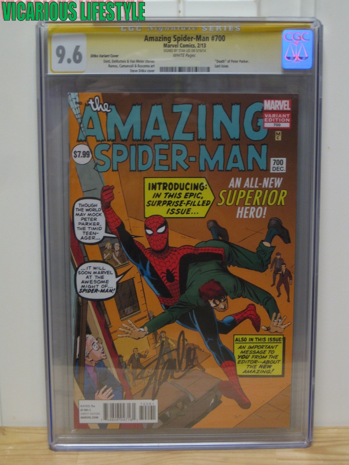 The Amazing Spider Man Comic 700