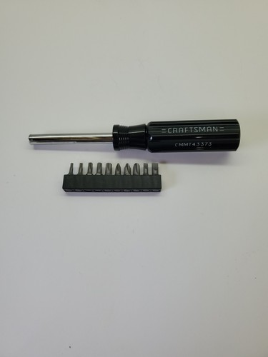 Craftsman Magnetic Screwdriver With Bit Set CMMT 43373 | eBay