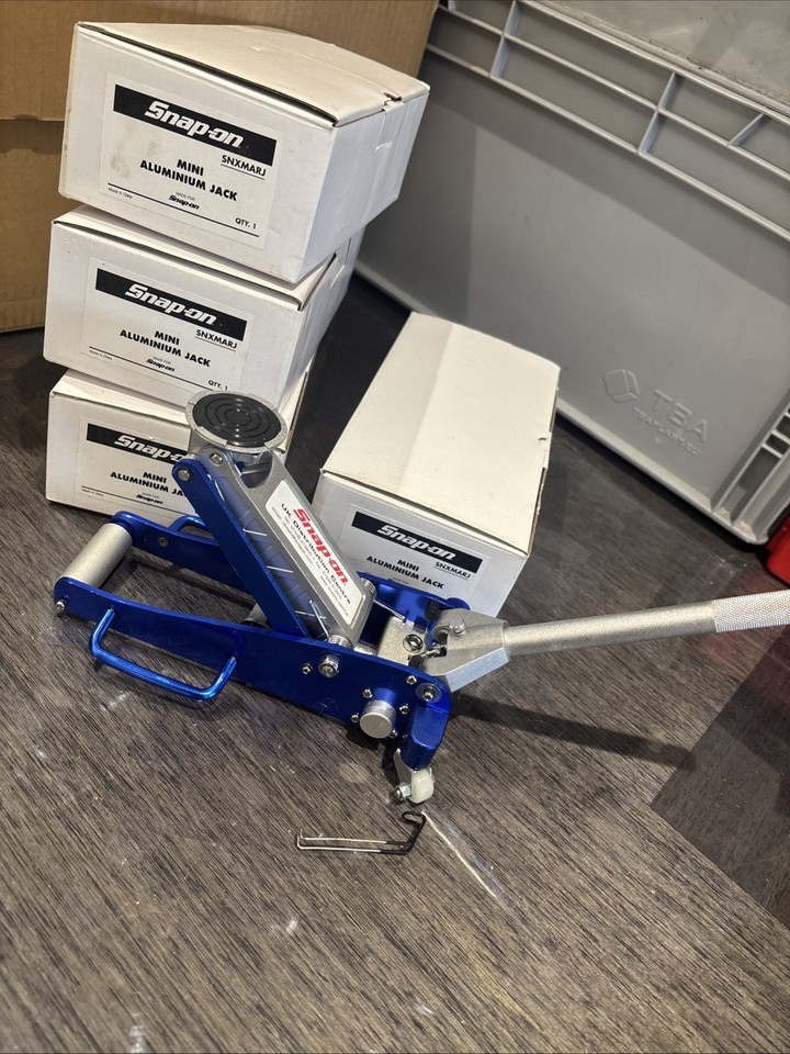 *New* Snap On Tools Mini Aluminium Trolley Jack Display SNXMARJ Rare ...