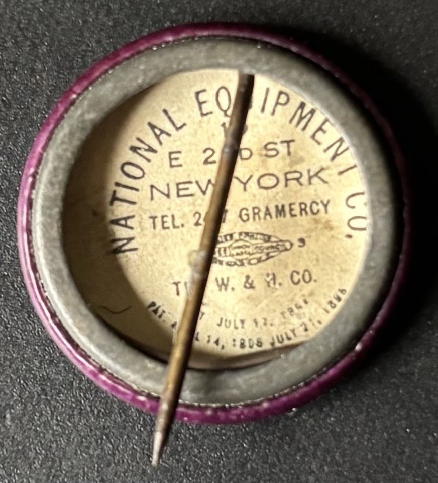 Vtg 1909 William Taft Presidential Political Campaign Pin-back Button ...