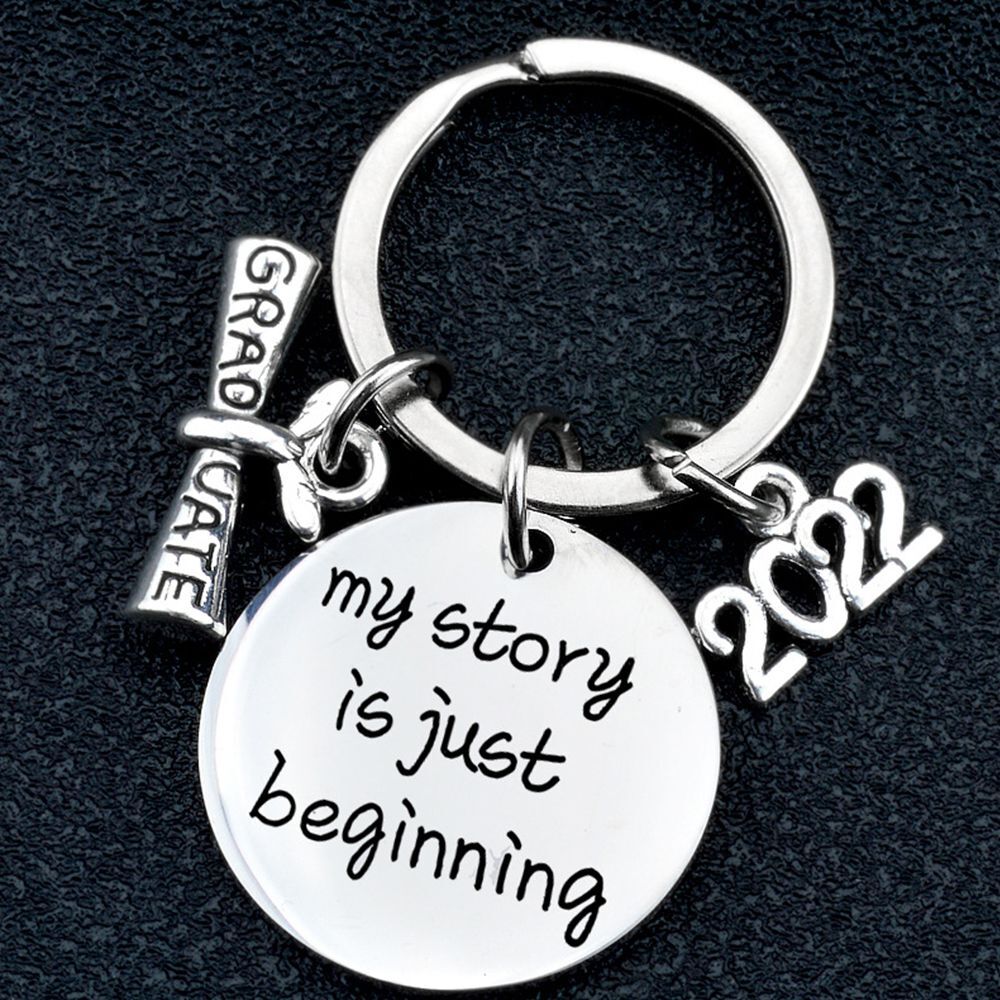 Gift Key Ring Graduation Ceremony Keychain Notebook Graduation Cap For ...
