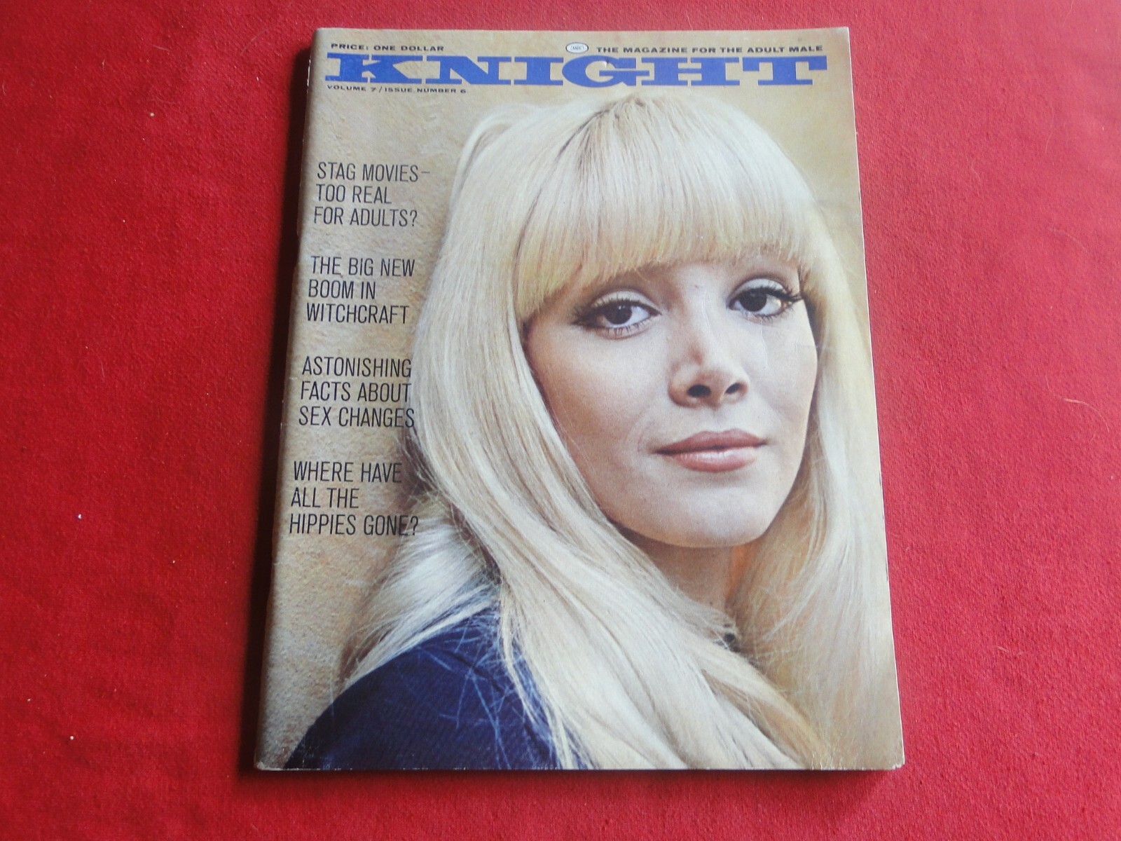 Vintage Erotic Sexy Pinup Men's Magazine Knight October 1969 JB8b | eBay