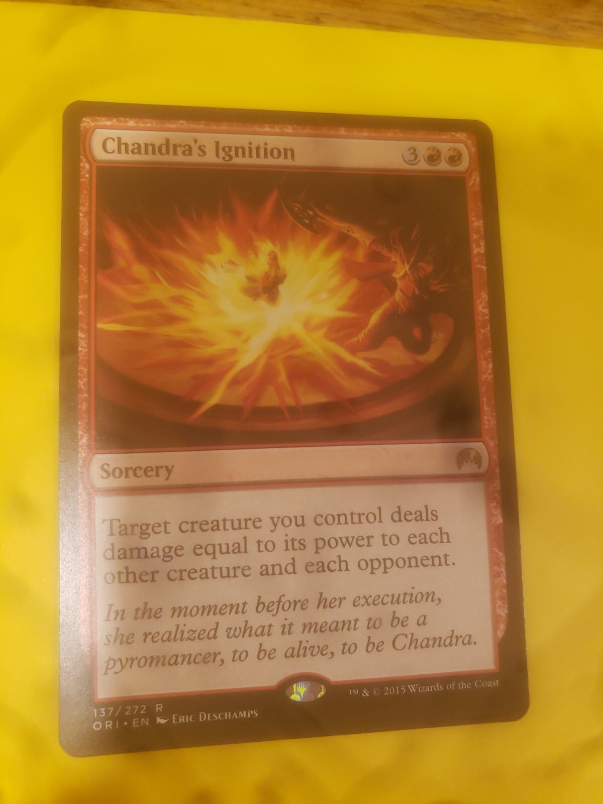 MTG Chandra's Ignition Origins 137/272 Regular Rare for sale online | eBay
