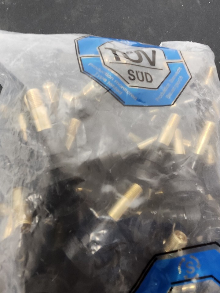 TUV SUD TR600HP 1-1/4″ High Pressure Brass Snap In Valve Stem Pack of ...