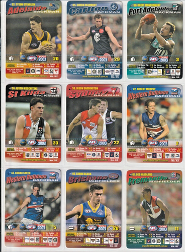 2003 TEAMCOACH HOW TO PLAY CARD #061. DES HEADLAND FREMANTLE | eBay ...